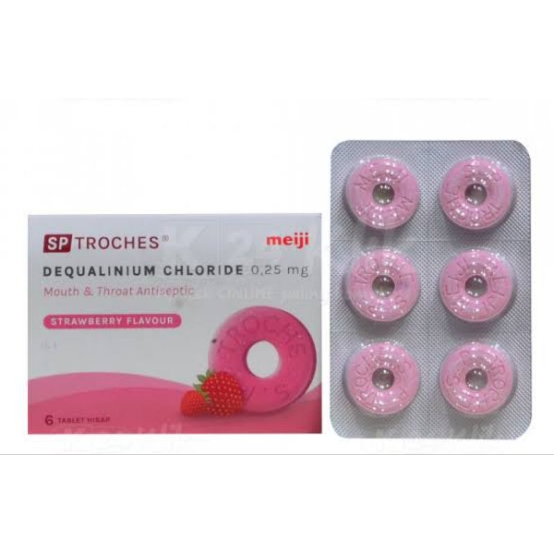 Jual SP Troches 12 tablet (melon/strawberry) | Shopee Indonesia