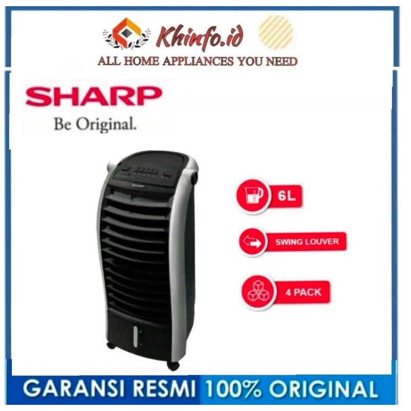 Jual [SHARP]AIR COOLER Sharp PJ A26MY AUTO SWING 6 liter daya 65 watt ...
