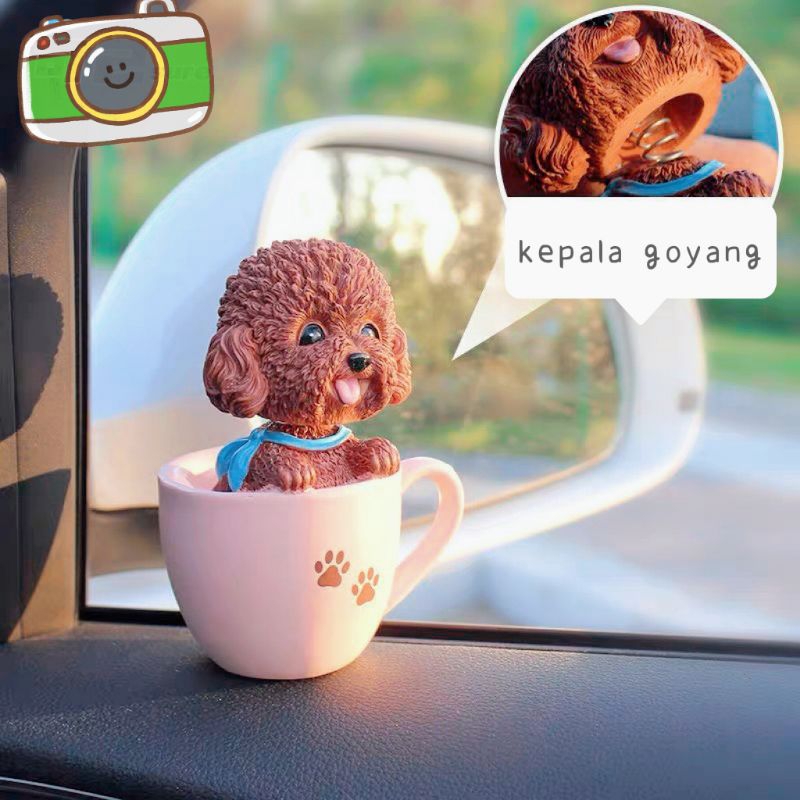 Jual Pajangan Dashboard Boneka Kepala Goyang/Hiasan Interior Mobil ...