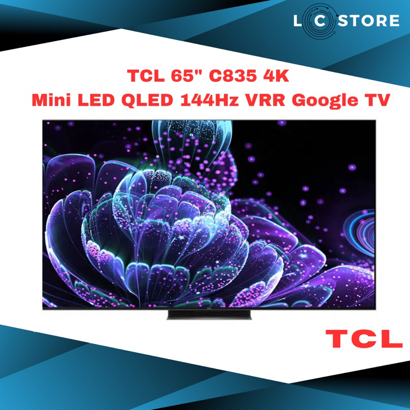 Jual TCL 65C835 4K Mini LED QLED 144Hz VRR Google TV 65 inch | Shopee ...