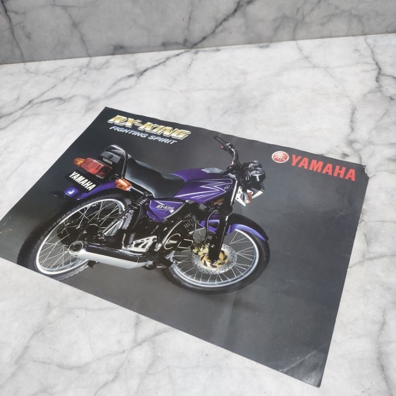 Jual Brosur poster yamaha rx-king 2003 original | Shopee Indonesia