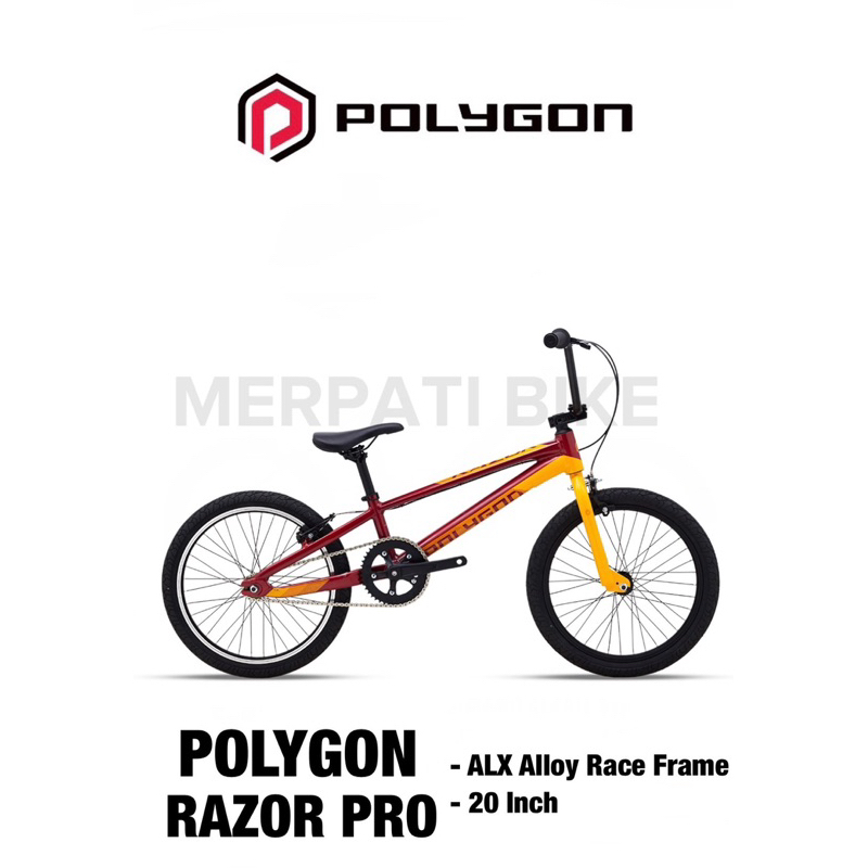 Jual Sepeda Anak BMX 20 Inch Polygon Razor Pro | Shopee Indonesia