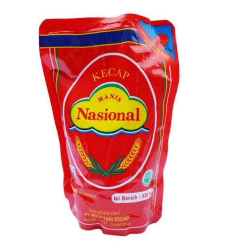 Jual KECAP NASIONAL REFILL 520 ML | Shopee Indonesia