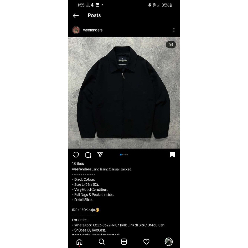 Jual Lang Bang TBJ Outer jacket | Shopee Indonesia