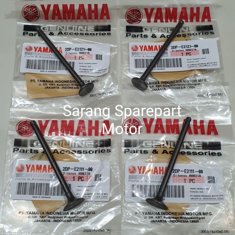 Jual Klep Set Payung Klep In Ex Isi 4 Nmax N max Aerox Lexy 2DP ...