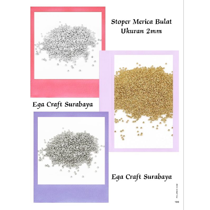 Jual Stoper Merica Bulat Ukuran 2mm | Shopee Indonesia
