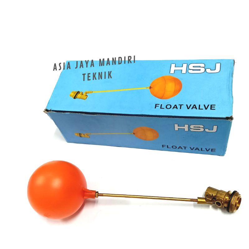 Jual PELAMPUNG BOLA TANGKI AIR OTOMATIS KUNINGAN 3/4 INCHI HSJ / FLOAT ...