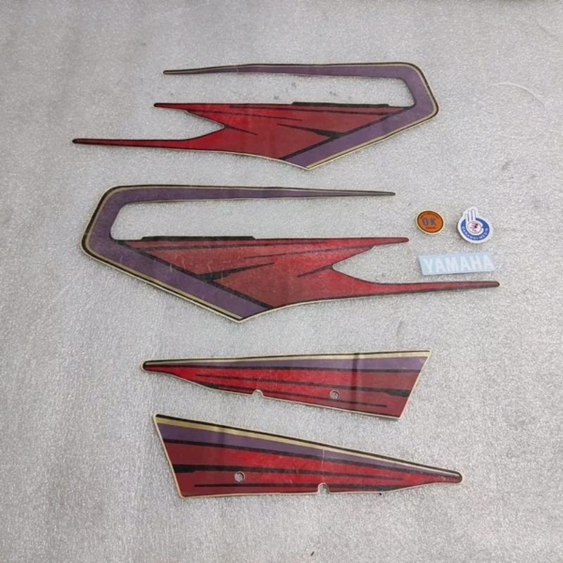 Jual Stiker Stripping striping Decal Graphic Yamaha Rx king K 135 ...