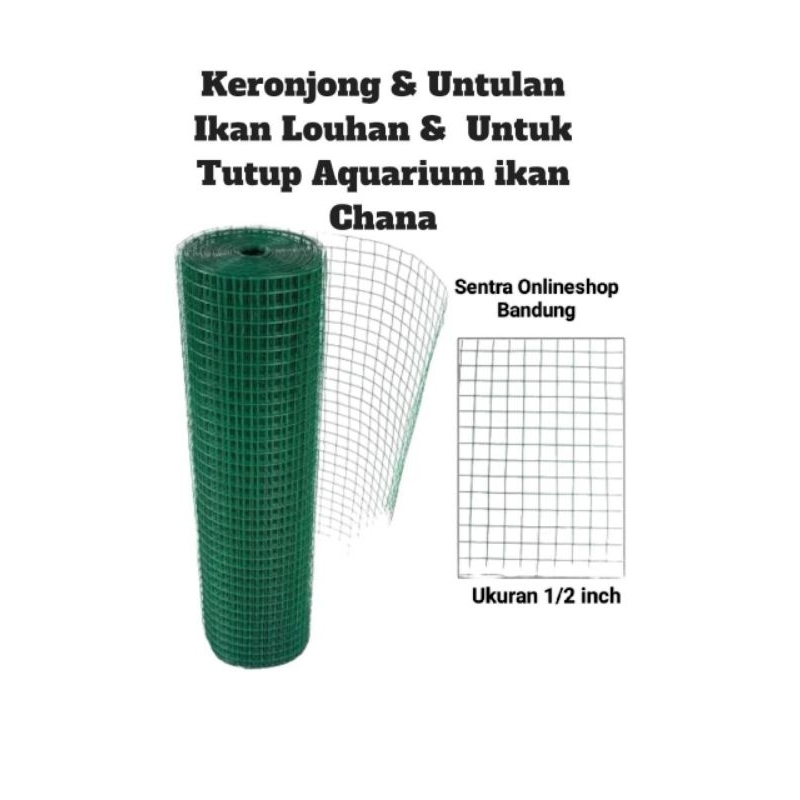 Jual Keronjong Louhan Panjang untuk Untulan ikan Louhan & Tutup ...