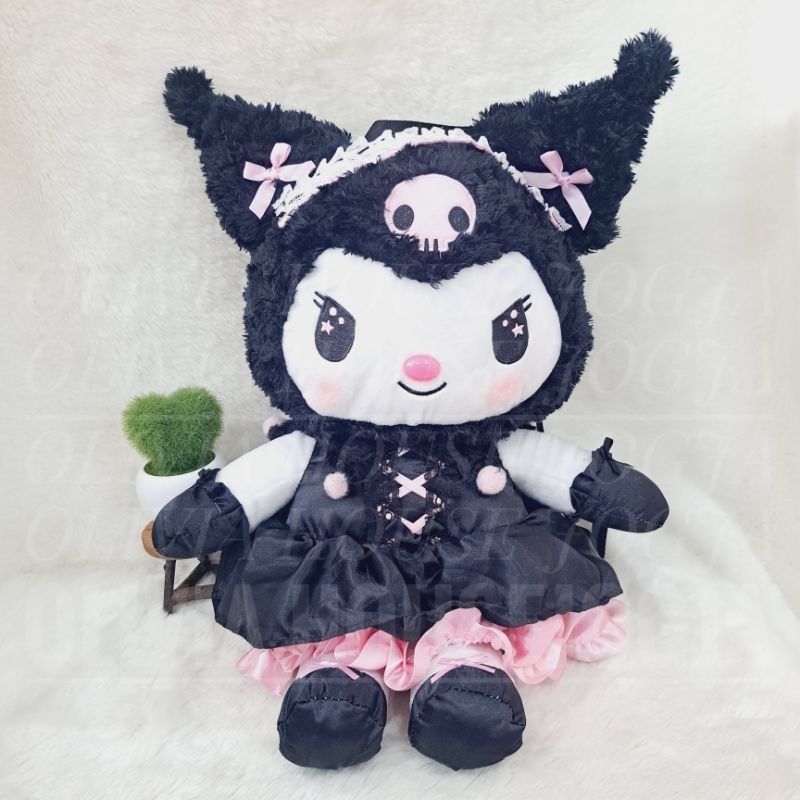 Jual Tas Ransel Fullbody Kuromi Bando Pink Ransel Kuromi 1 Rest Tas ...