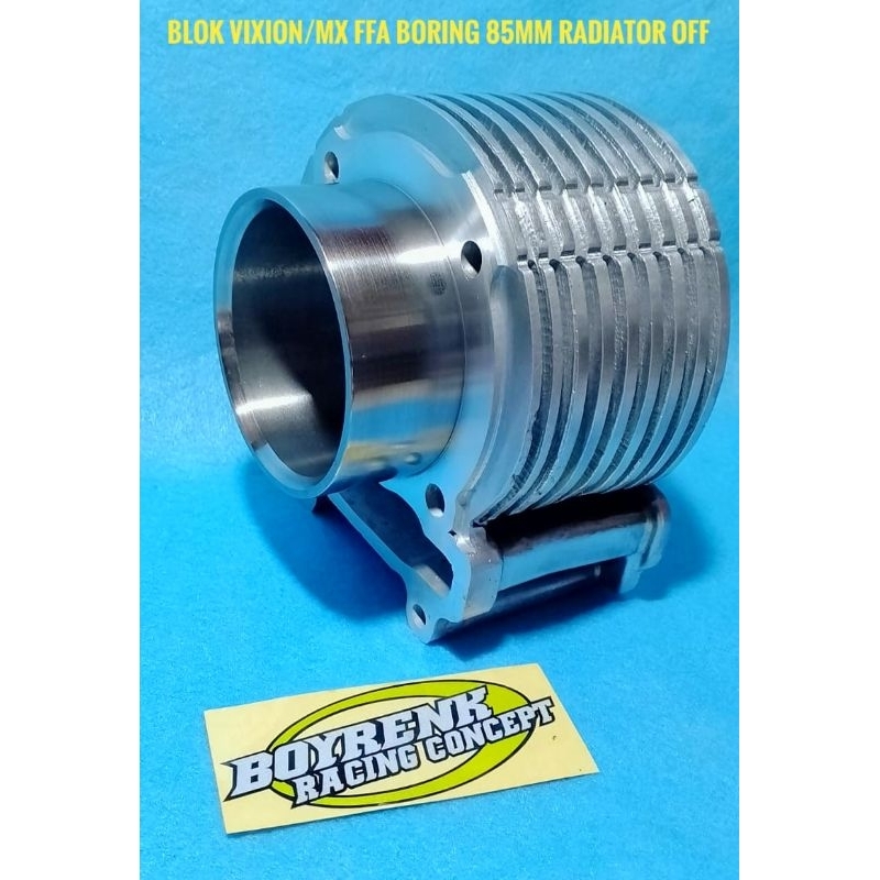 Jual CYLINDER BLOK VIXION JUPITER MX FFA MODEL BILLET LINER LUAR 68 70 ...