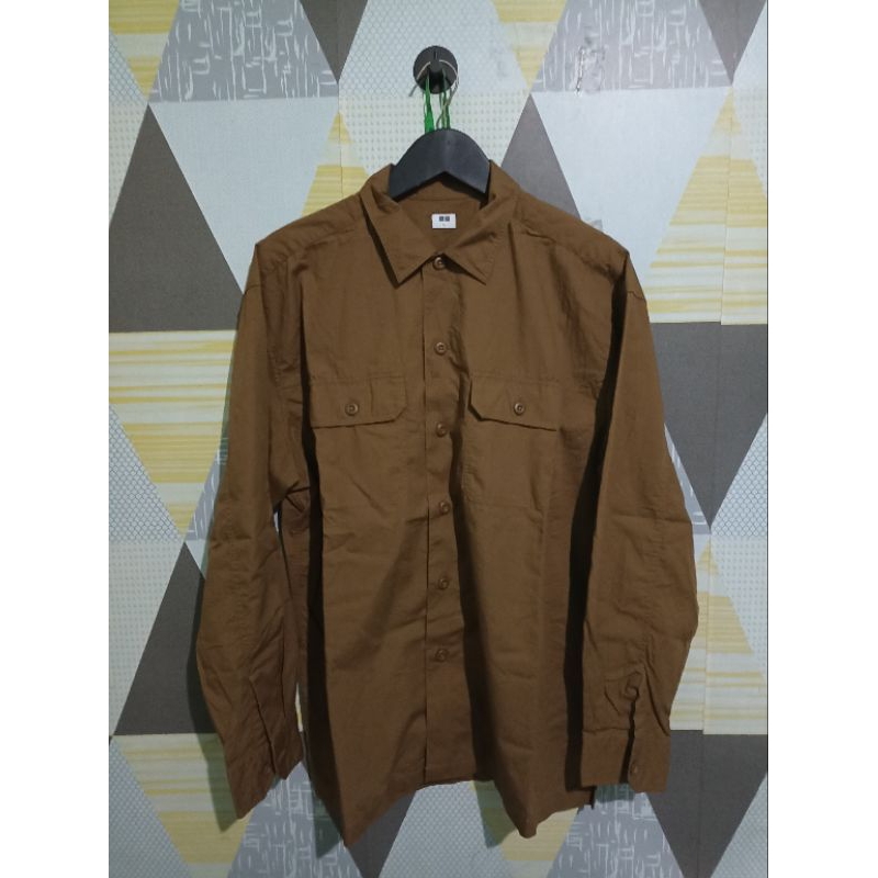 Jual UNIQLO RIPSTOP/KEMEJA LAPANGAN | Shopee Indonesia