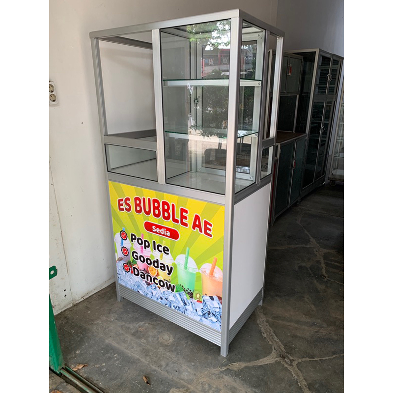 Jual Booth / Etalase / Gerobak Buah Jus Minuman | Shopee Indonesia