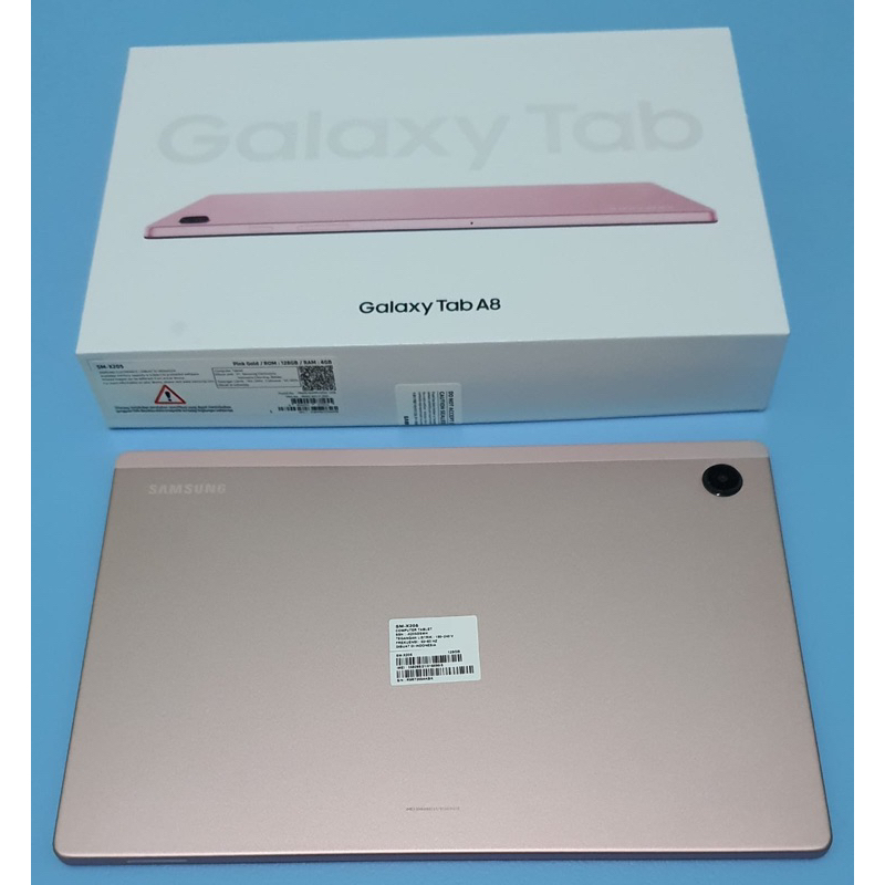 Jual second samsung galaxy tab a8 2022 4/128gb LTE wifi pink (kak ola ...