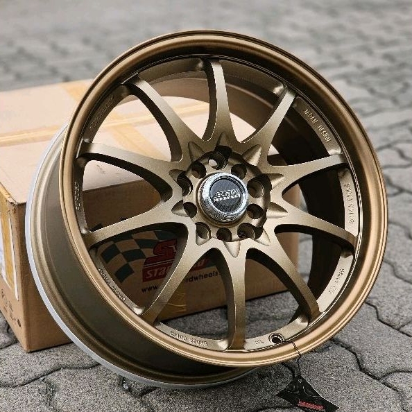 Jual Velg Mobil SSW S200 R17 Lebar 7.5 ET 40 Pcd 5x114 Bronze Original Thailand | Shopee Indonesia