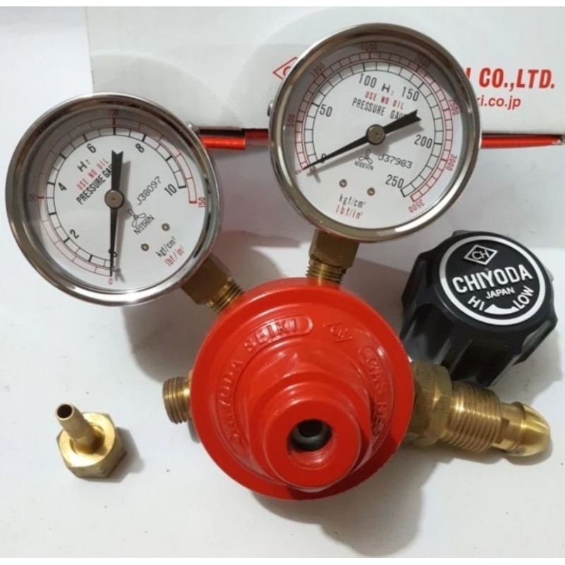 Jual Regulator Hydrogen new aster chiyoda seiki original japan | Shopee ...