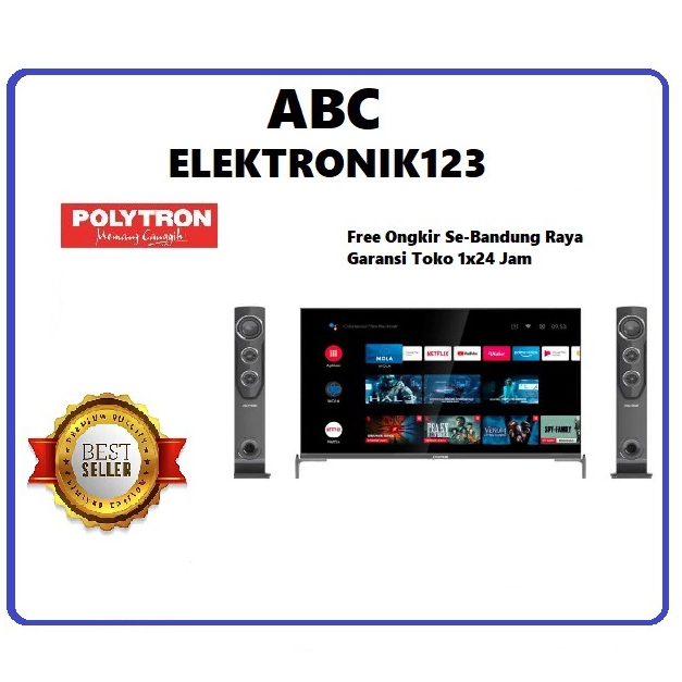 Jual LED POLYTRON PLD 32TAG5959 LED TV 32 INCH DIGITAL ANDROID TV ...