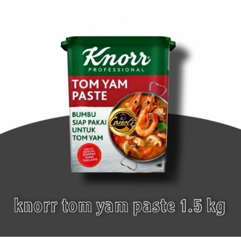 Jual knorr tom yam paste 1,5kg II pasta tom yam | Shopee Indonesia