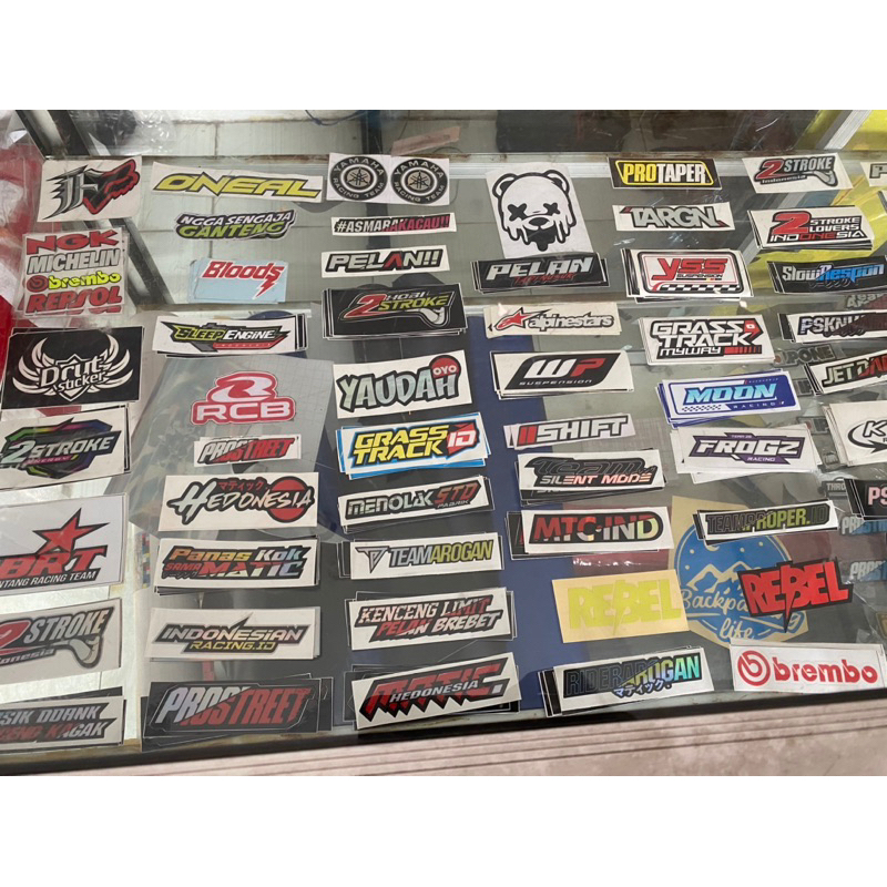 Jual Sticker Matic / Stiker Racing / Stiker Hologram / Matic | Shopee ...
