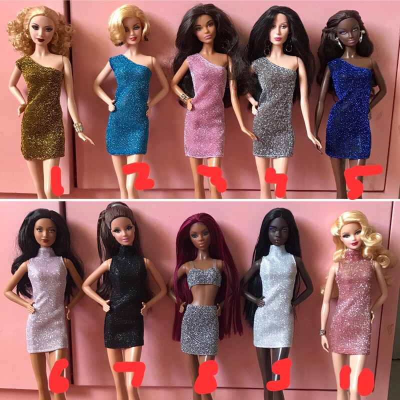 Jual Baju Barbie Party Dress | Shopee Indonesia