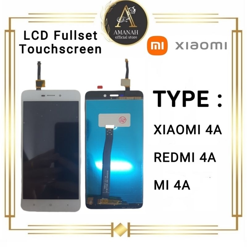 Jual LCD TOUCHSCREEN Xiaomi 4A / REDMI 4A / MI 4A / MI4A Fullset ...