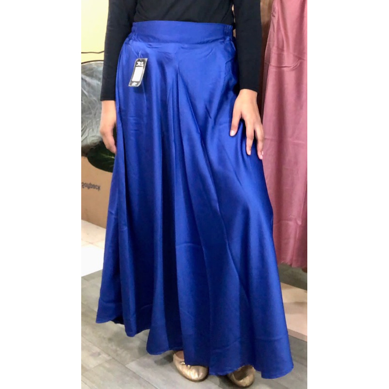 Jual ROK PANJANG MAXMARA std fit xxl / ROK / ROK LEBAR / ROK PESTA ...