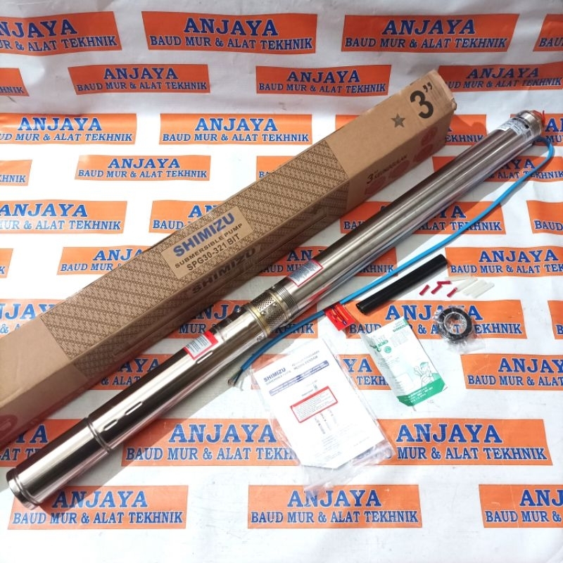 Jual SHIMIZU SPG30-321 Pompa Satelit / Pompa Celup / Submersible 3" 1HP ...