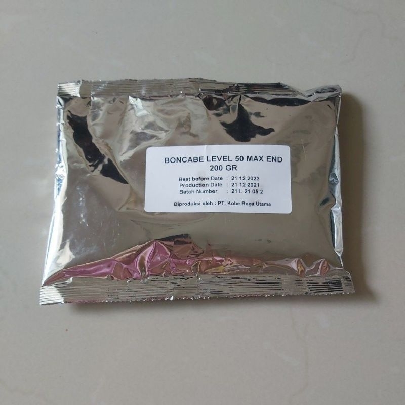 Jual BON CABE LEVEL 50, KEMASAN 200GR KOBE | Shopee Indonesia