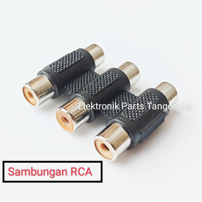 Jual SAMBUNGAN RCA 3 SAMBUNGAN JACK RCA SAMBUNGAN RCA LINE | Shopee ...