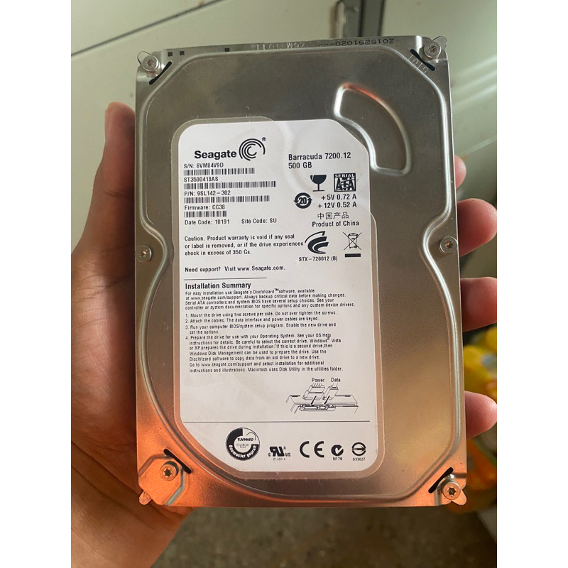 Jual HDD SEAGATE BEKAS CCTV 500GB | Shopee Indonesia