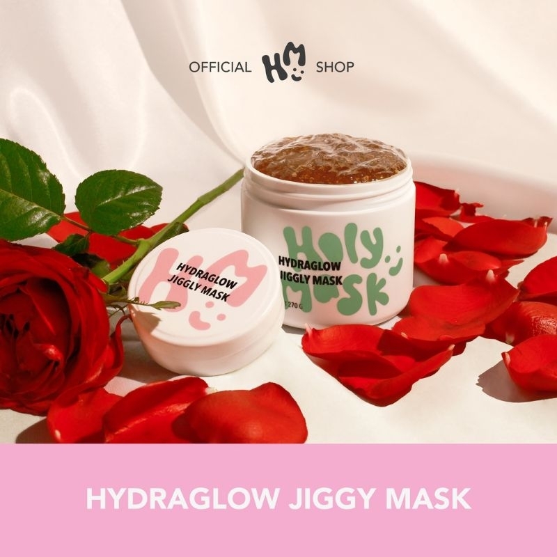 Jual Holymask Hydraglow Jiggly Mask (Masker Jelly, Gel, Melembabkan ...