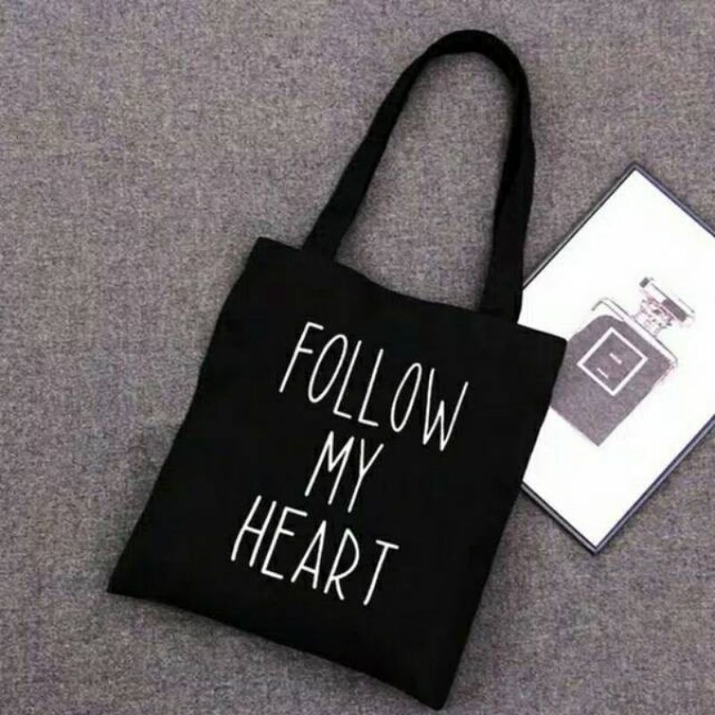 Jual Tote Bag Bahan Kain Kanvas Elegan Resleting Shopee Indonesia