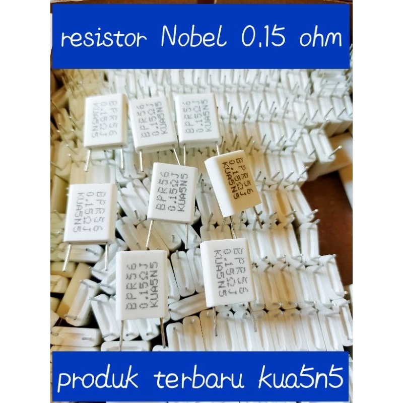 Jual resistor Nobel 0,15 ohm 5watt KOREA | Shopee Indonesia