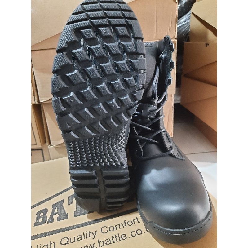 Jual Sepatu PDL Hitam Battle X jatah brimob | Shopee Indonesia