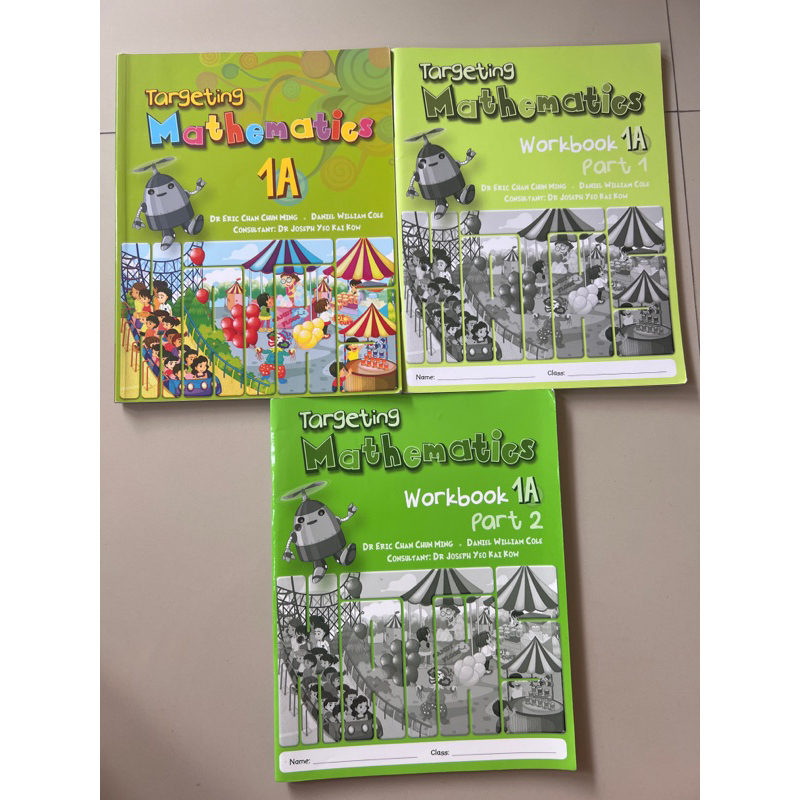 Jual Targeting Mathematics 1A, 1A Workbook (Part 1 and 2) | Shopee ...