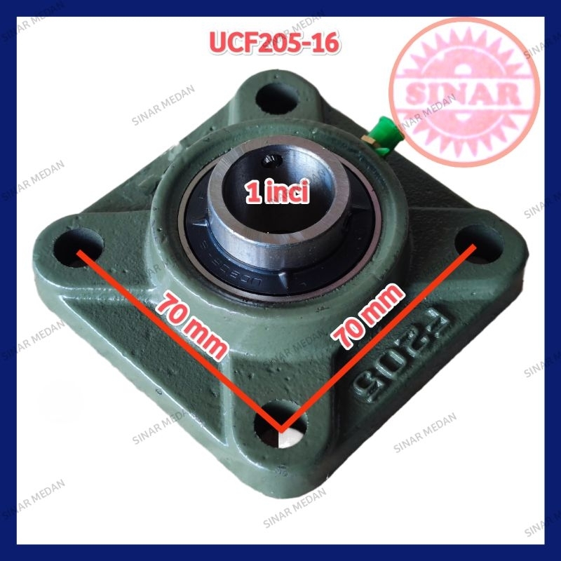 Jual BEARING UCF 205 PILLOW BLOCK UCF205 LAHAR DUDUK UCF205-16 1 INCI 1 PC | Shopee Indonesia