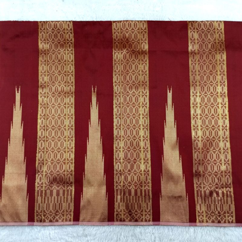 Jual kain sarung sutra tenun lipa sabbe sarung pucuk terbaru | Shopee ...