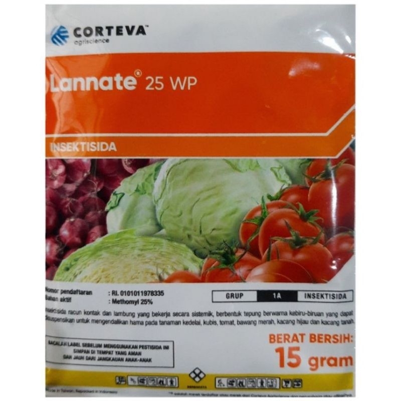 Jual LANATE 25 WP insektisida 15 gram ( Corteva Dupont ) | Shopee Indonesia