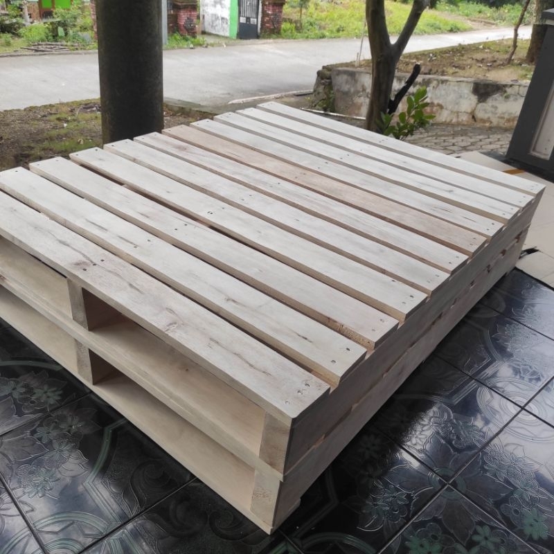 Jual Pallet Kayu Sengon Albasia Ukuran 80×120 cm Tatakan Barang / Dipan ...