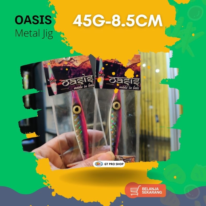 Jual OASIS METAL JIG GID 45G-8.5CM | Shopee Indonesia