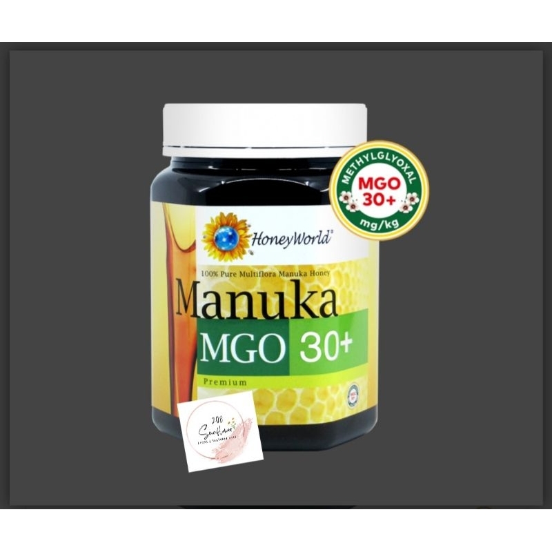 Jual HoneyWorld Premium Manuka Honey MGO 30+ 500g HALAL (Dus + Wrap) | Shopee Indonesia