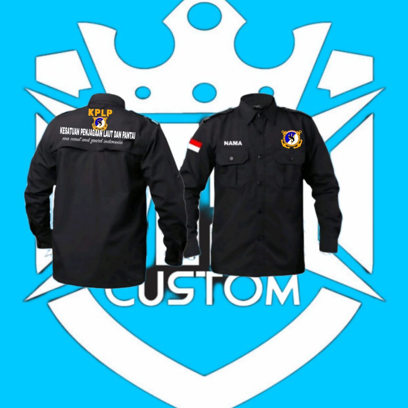 Jual BAJU KEMEJA PDL KPLP/BAJU PDL INDONESIA COAST GUARD TERBARU ...