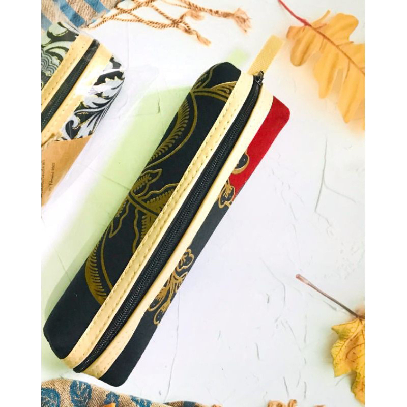 Jual Souvenir pernikahan tempat pensil batik/ dompet batik / pouch batik | Shopee Indonesia