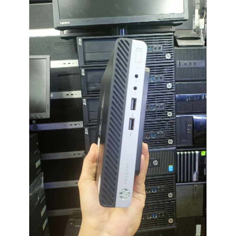 Jual mini PC hp prodesk 400 G5 i5-9500T SSD 256gb 8gb | Shopee Indonesia