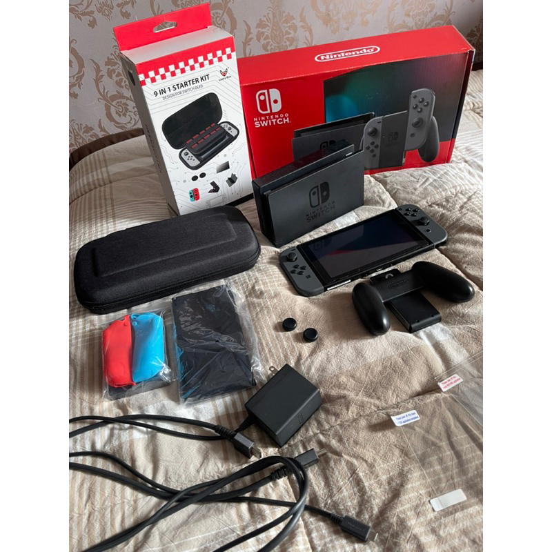 Jual Nintendo Switch V2 (Grey) | Shopee Indonesia