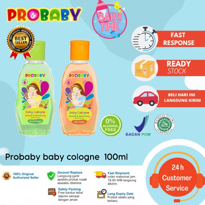 Jual Probaby Baby Cologne Silky Cuddle 100ml | Shopee Indonesia