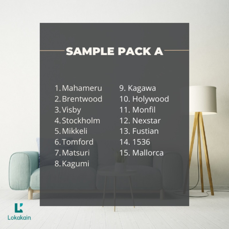 Jual SAMPLE PACK KAIN (POTONGAN HANDFEEL) | Shopee Indonesia