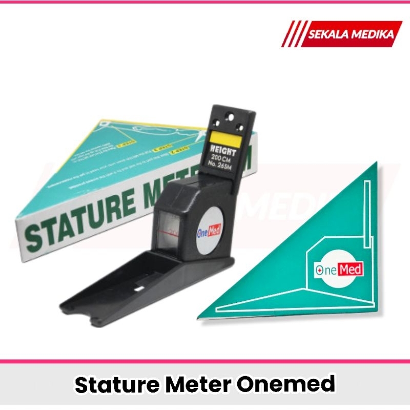 Jual Staturmeter Alat Pengukur Tinggi Badan Meteran Dinding Microtois ...