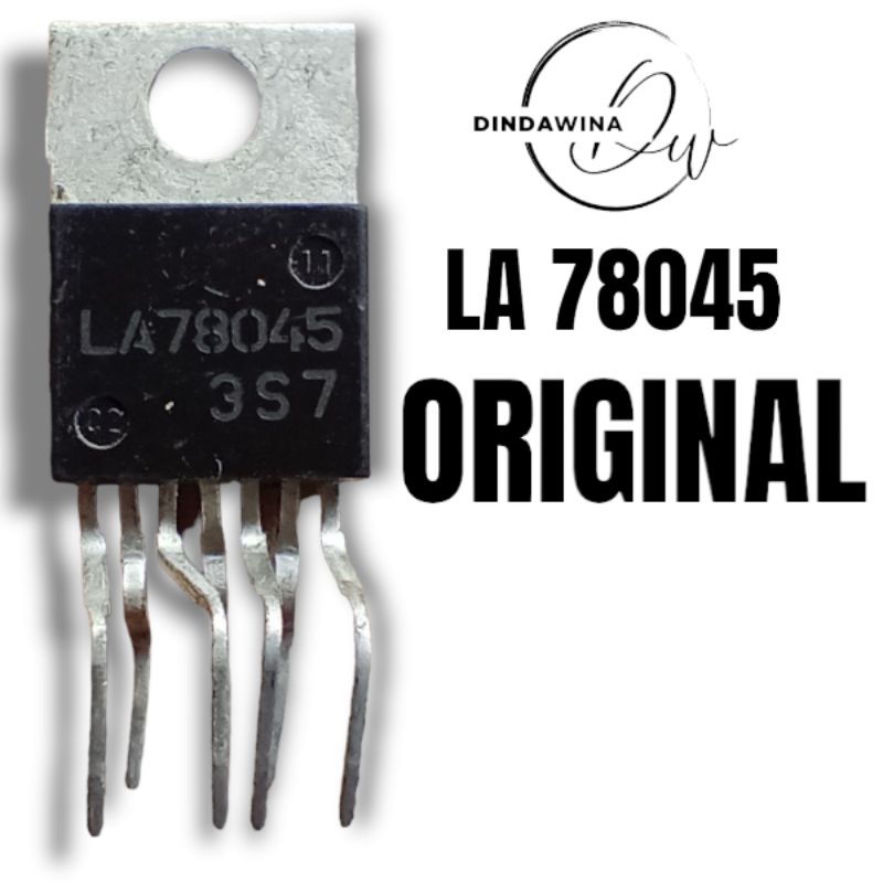 Jual ic la 78045 original TRANSISTOR LA 78045 VERTICAL ORIGINAL ...