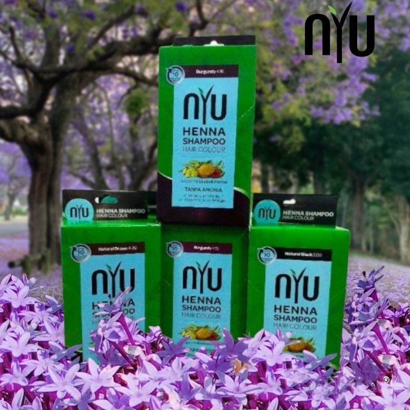 Jual HENNA NYU SHAMPOO HAIR COLOR SASHET | Shopee Indonesia